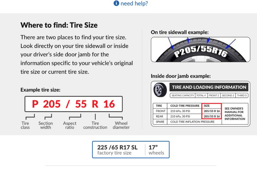 Find Tires by VIN Number | TireTerrain